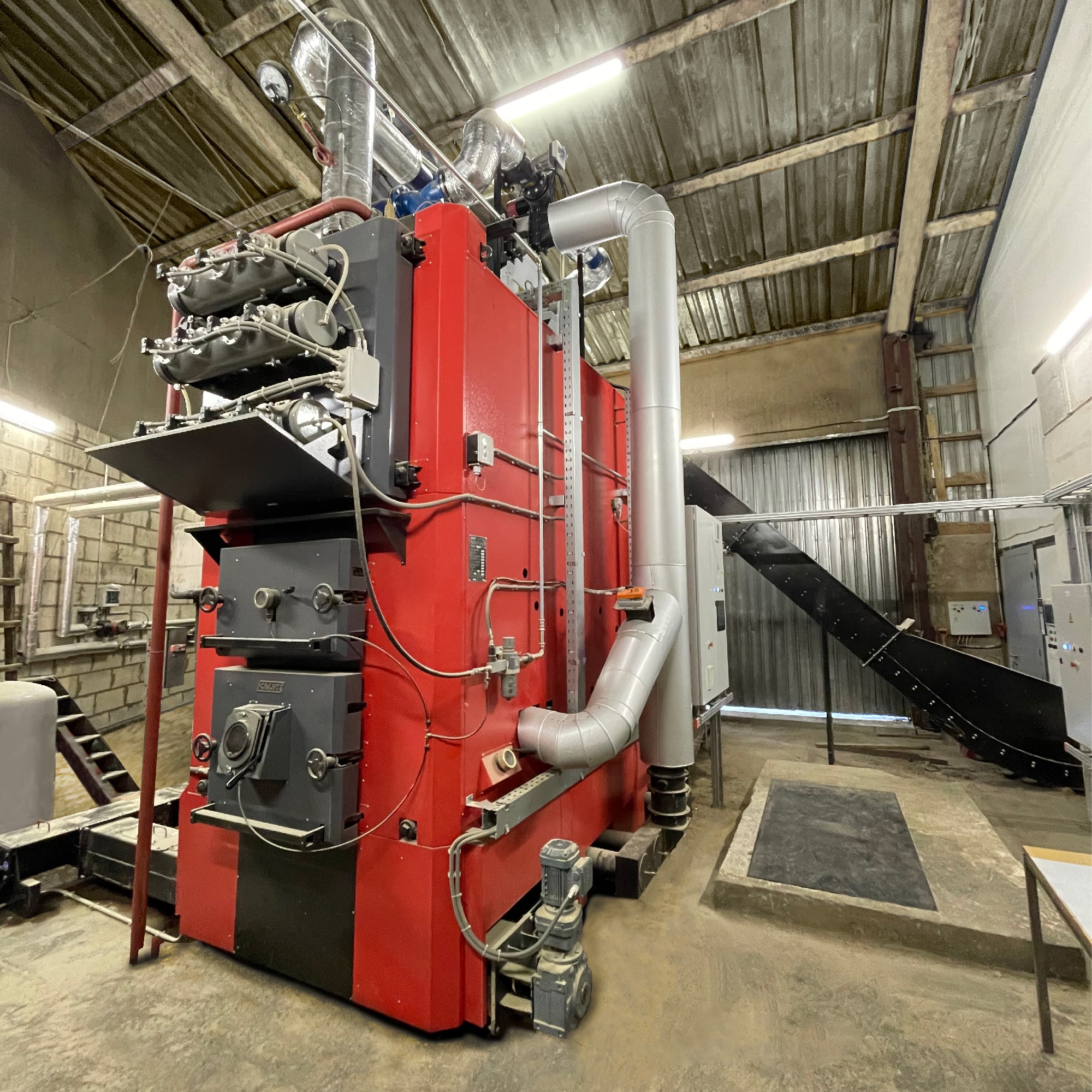 Wood chip boiler house - PMG – Būvprojektu vadības grupa